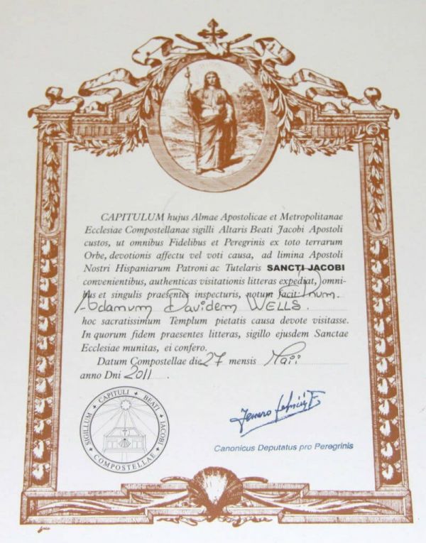 Camino Pilgrim Stamps & Certificates Guide – U Walk